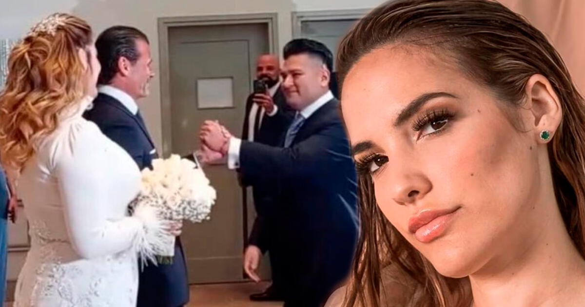 Cassandra Sánchez y Deyvis Orosco se casan: así lució en su vestido la ...