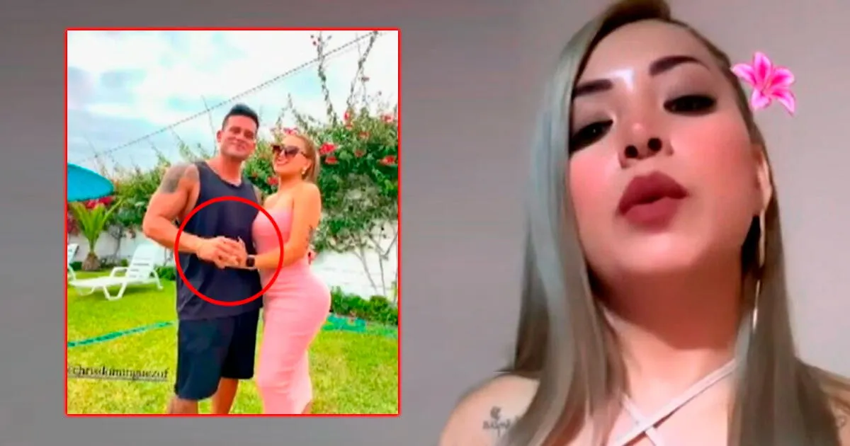 Ruby Osorio rompe su silencio tras fotografía de la mano con Christian Domínguez