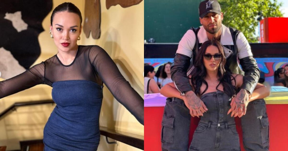 Angie Arizaga presume su barriguita de embarazo junto a Jota Benz con ...