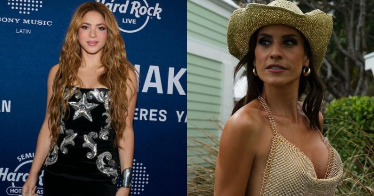 María Pía Copello se roba el show y opaca a Shakira con sagaz look futurista de armadura metálica