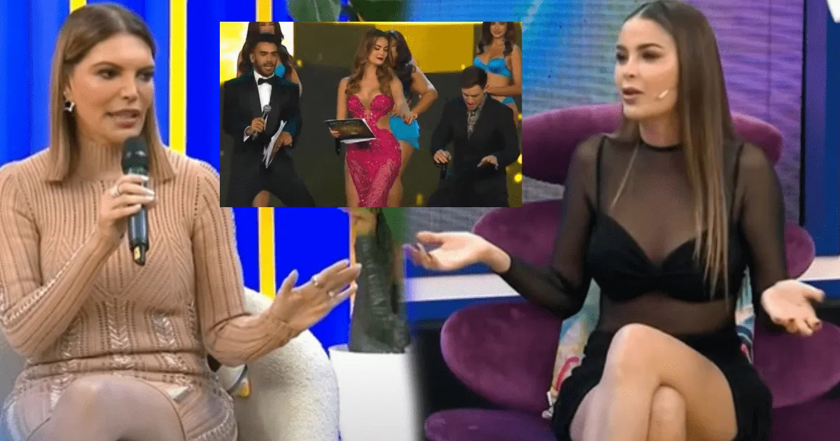 Laura Spoya Enfrenta A Jessica Newton Por Bailar ‘mamarre En Miss Perú