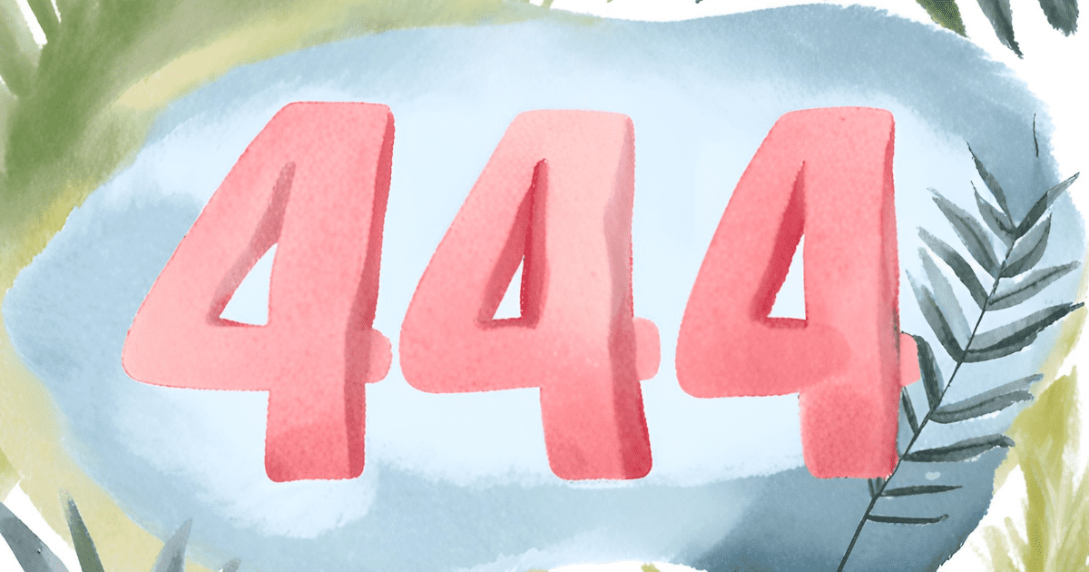 ¿Qué SIGNIFICA el 444 en la numerología?¿Número angelical?