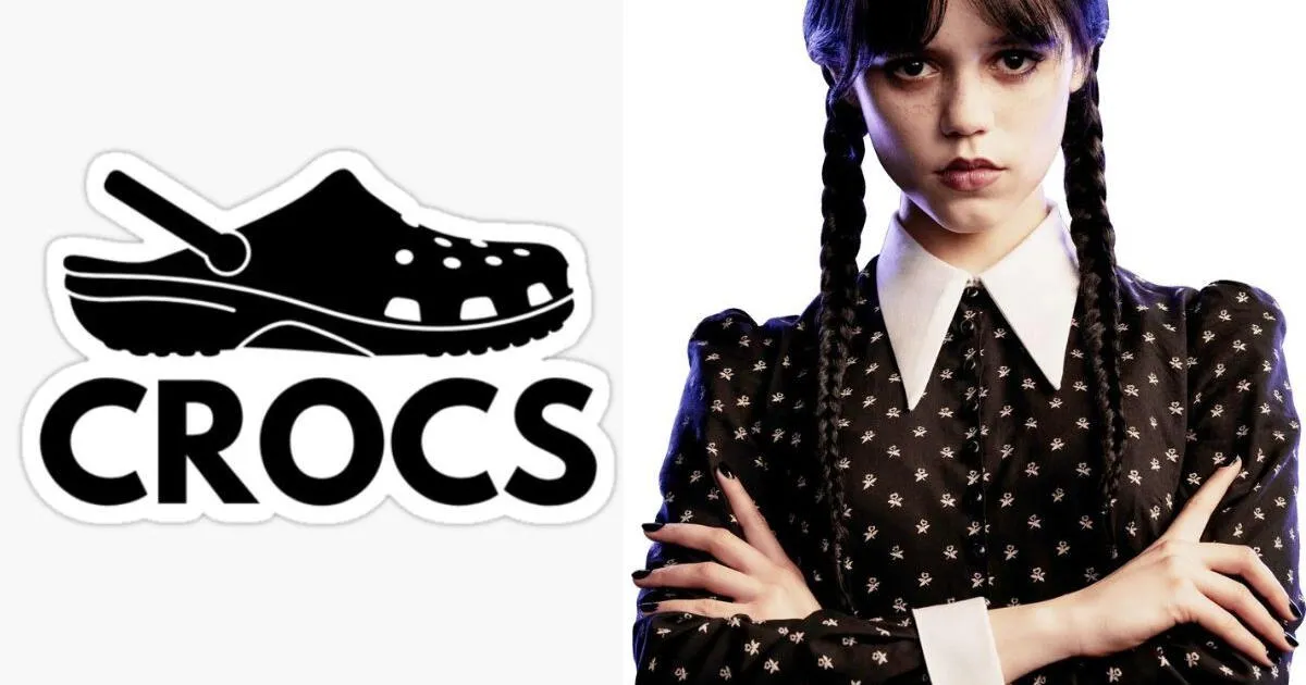 Crocs se vuelve gótico: La nueva colección inspirada en Merlina Addams