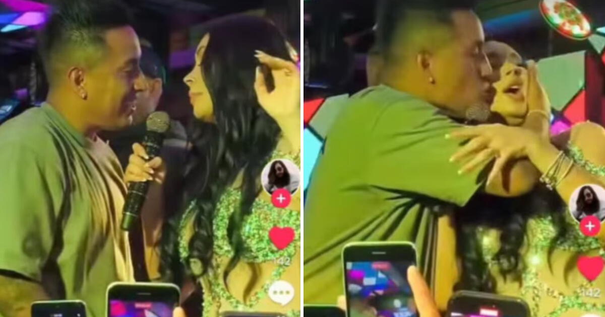 Christian Cueva y Pamela Franco no se ocultan más: pareja declara su amor con tierno beso