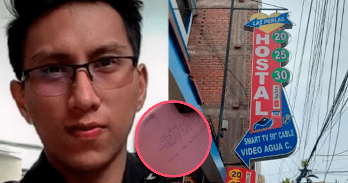 Se filtró el contenido de la carta que dejó policía Darwin Condori en ...