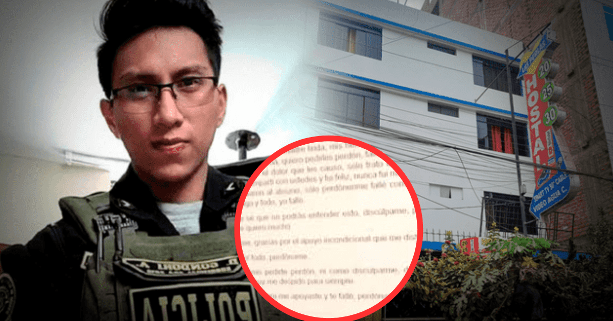 Filtran carta de despedida de Darwin Condori: impactantes revelaciones