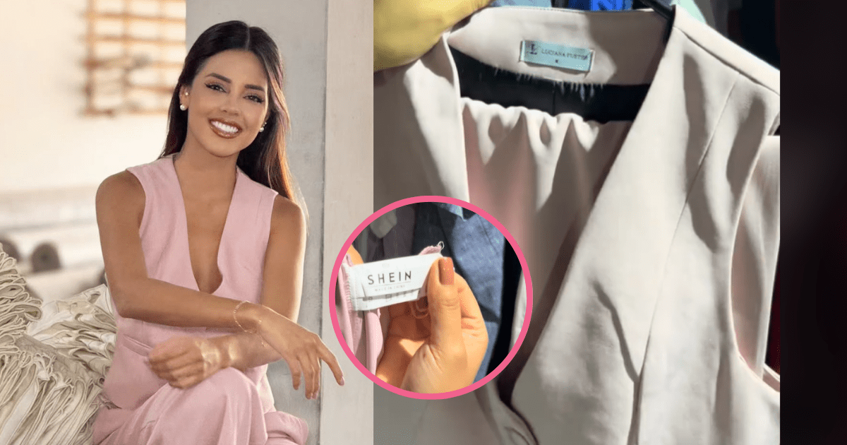 Mujer compra conjunto de la marca de Luciana Fuster y descubre etiqueta ...