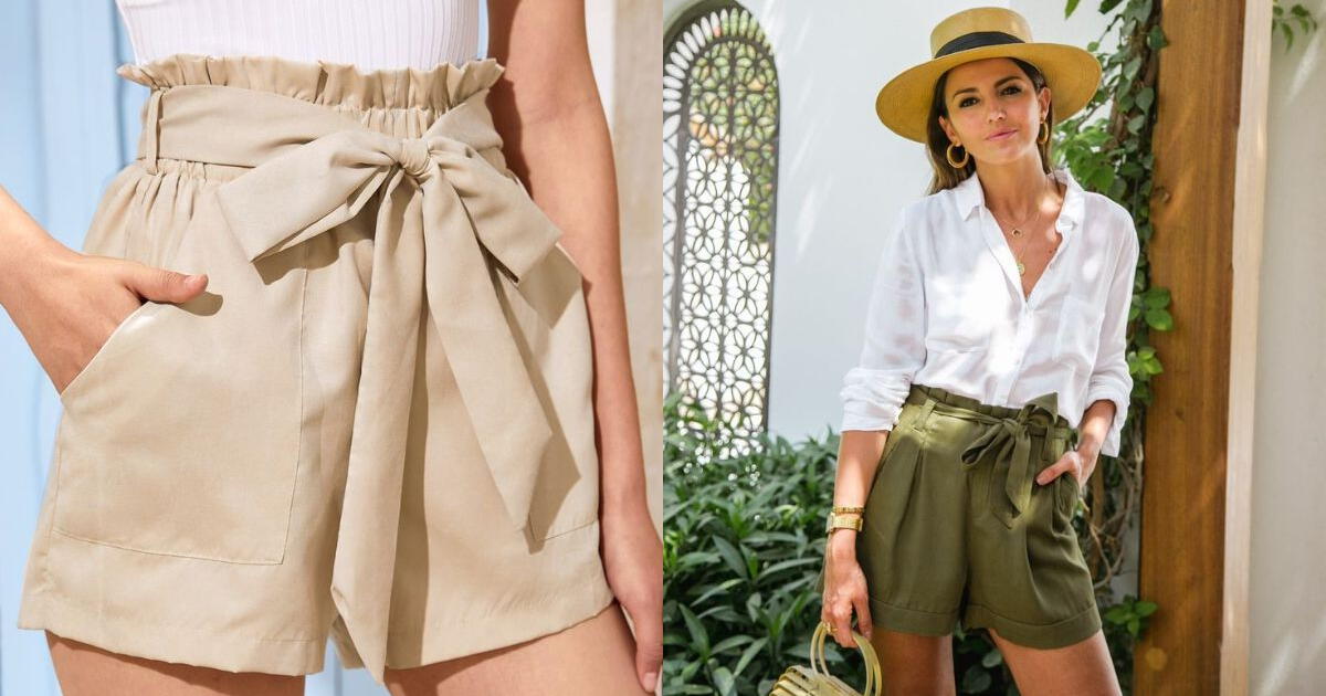Short paper bag marcan tendencia este 2025: Así los llevas para un look ...