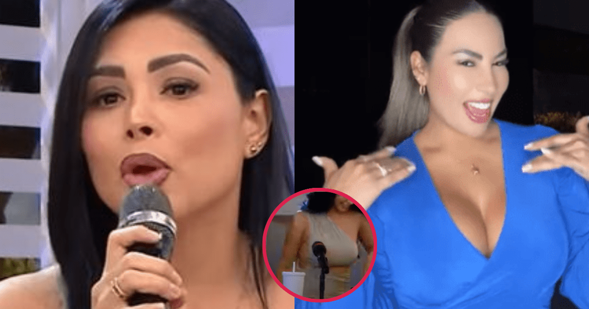 Pamela Franco sorprende al abandonar programa en vivo tras ser comparada con Pamela López