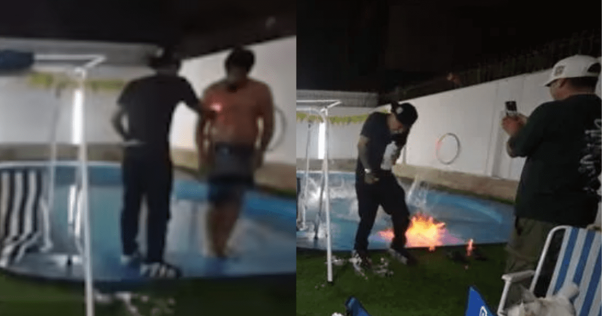 Streamer juega con fuego EN VIVO y termina siendo duramente criticado ...