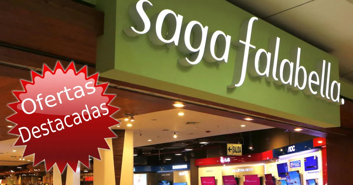 Saga Falabella REMATA diversos productos hasta el 25 de mayo: Conoce más sobre la promoción