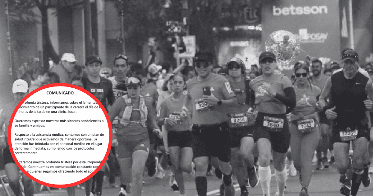 Corredor pierde la vida en Maratón Lima 42K: participante se desvaneció ...
