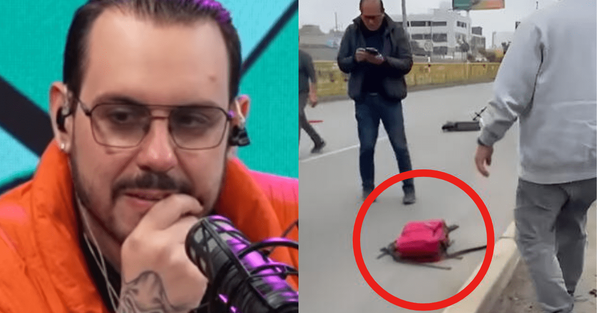 Youtuber Furrey: difunden imágenes del sujeto que se llevó la mochila ...
