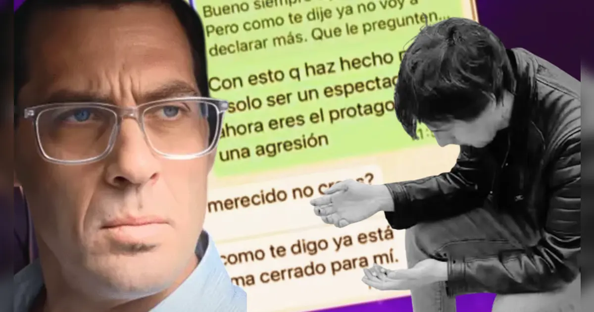 Gustavo Salcedo se confiesa tras agredir a exproductor de Arriba mi ...