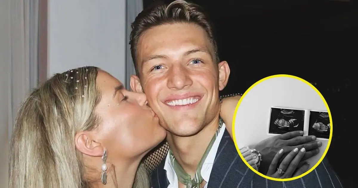 ¡Bebé en camino! Oliver Sonne y su novia muestran la primera ecografía ...