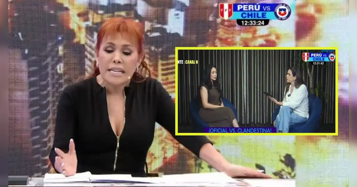 Magaly Medina DESMINTIÓ a Pamela Franco sobre presunto guion en ...