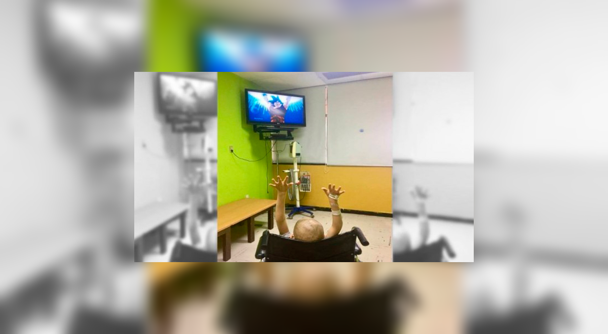 Facebook: Niño con cáncer recibe increíble sorpresa de Gokú [VIDEO]
