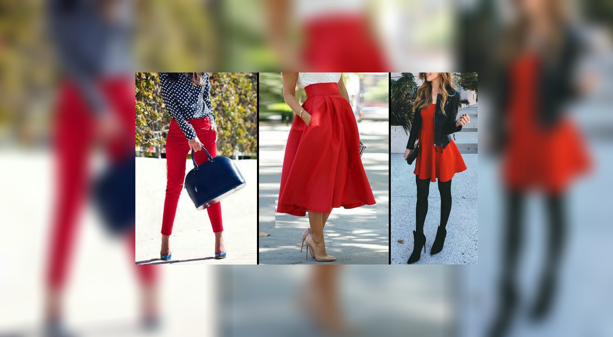 Cinco consejos para vestir de rojo acertadamente