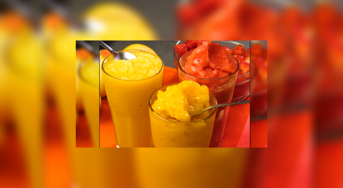 Refréscate en estas tardes de verano con unas ricas cremoladas