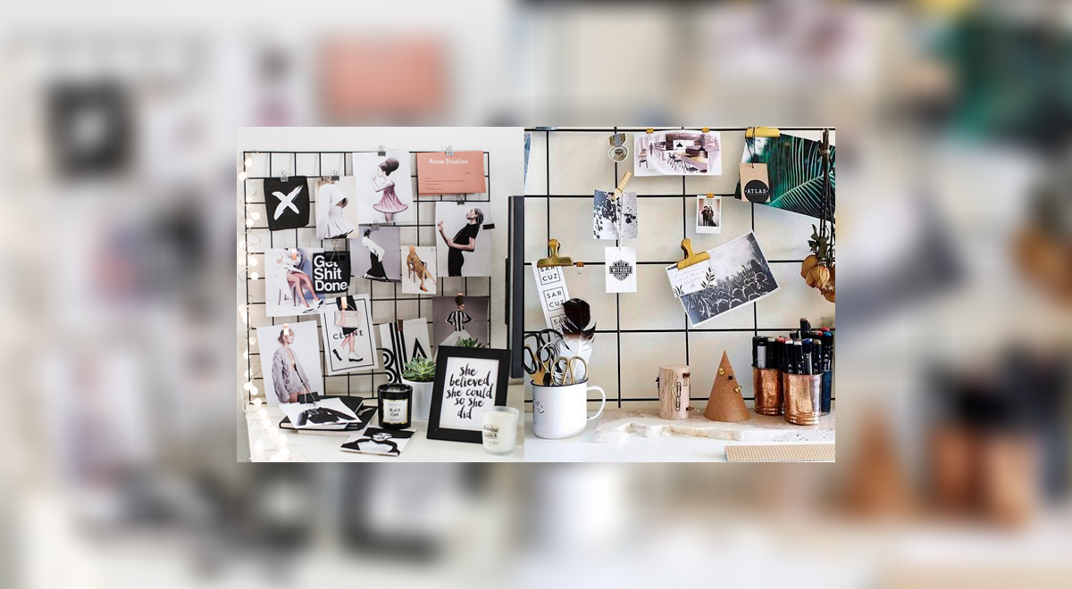 ¡DIY! Wire mesh board o tablero de malla metálica para ideas