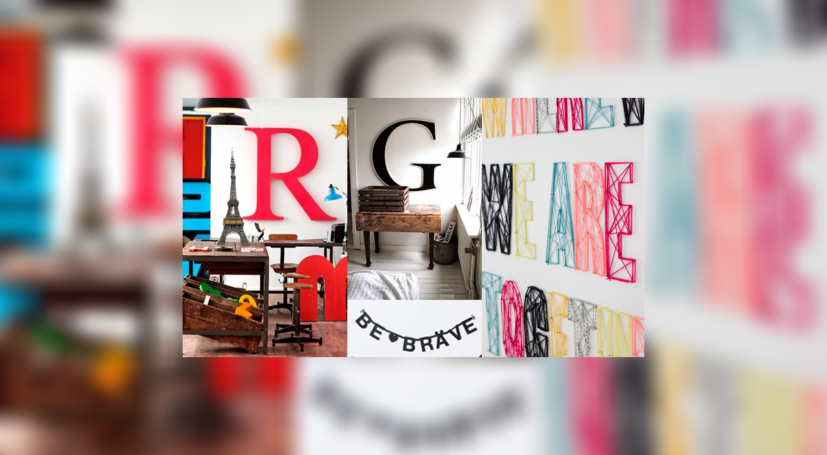 ¡Lettering Deco! Aprende a decorar con letras