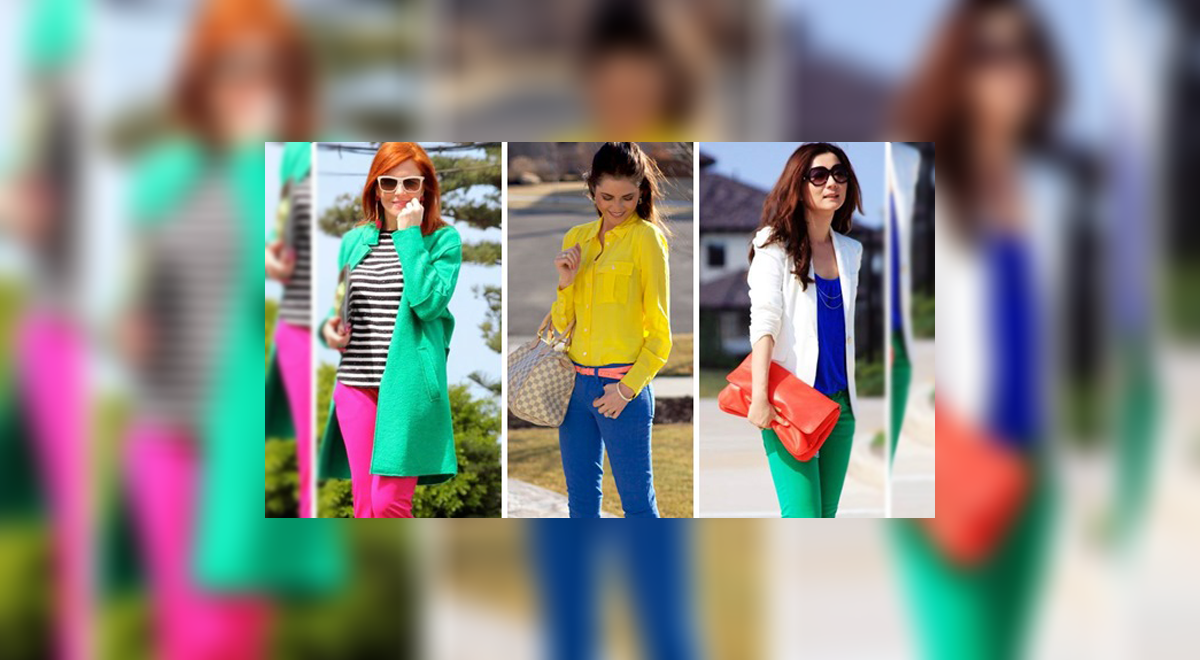 ¿Prendas de color? Conoce la manera ideal de combinarlas