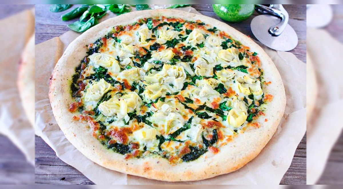 Pizza de espinaca y alcachofa: Una alternativa deliciosa y saludable ...