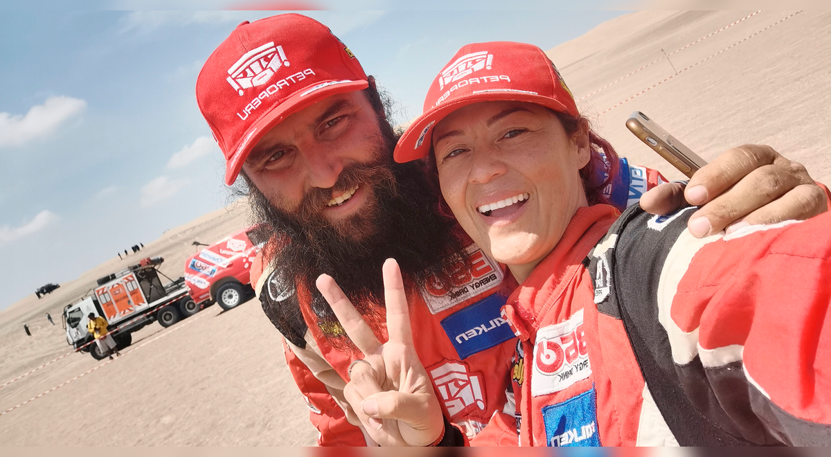 Fernanda Kanno se convirtió en la primera mujer peruana en acabar el Dakar