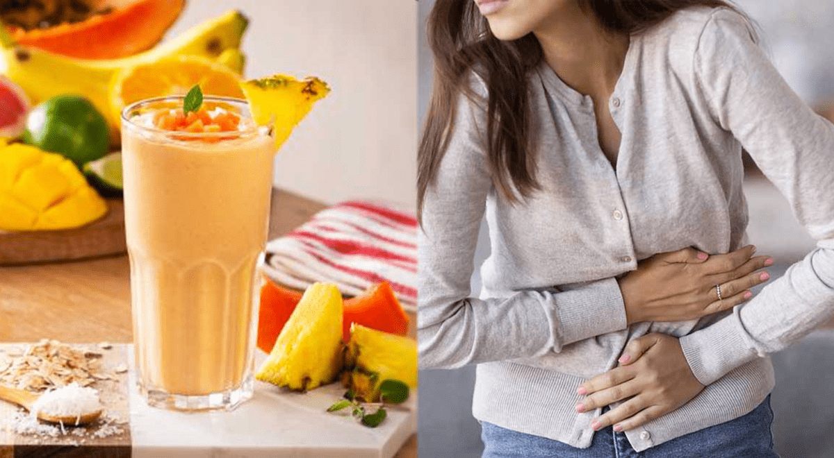 ¿Problemas de digestión? ¡Repara tu organismo con este delicioso batido ...