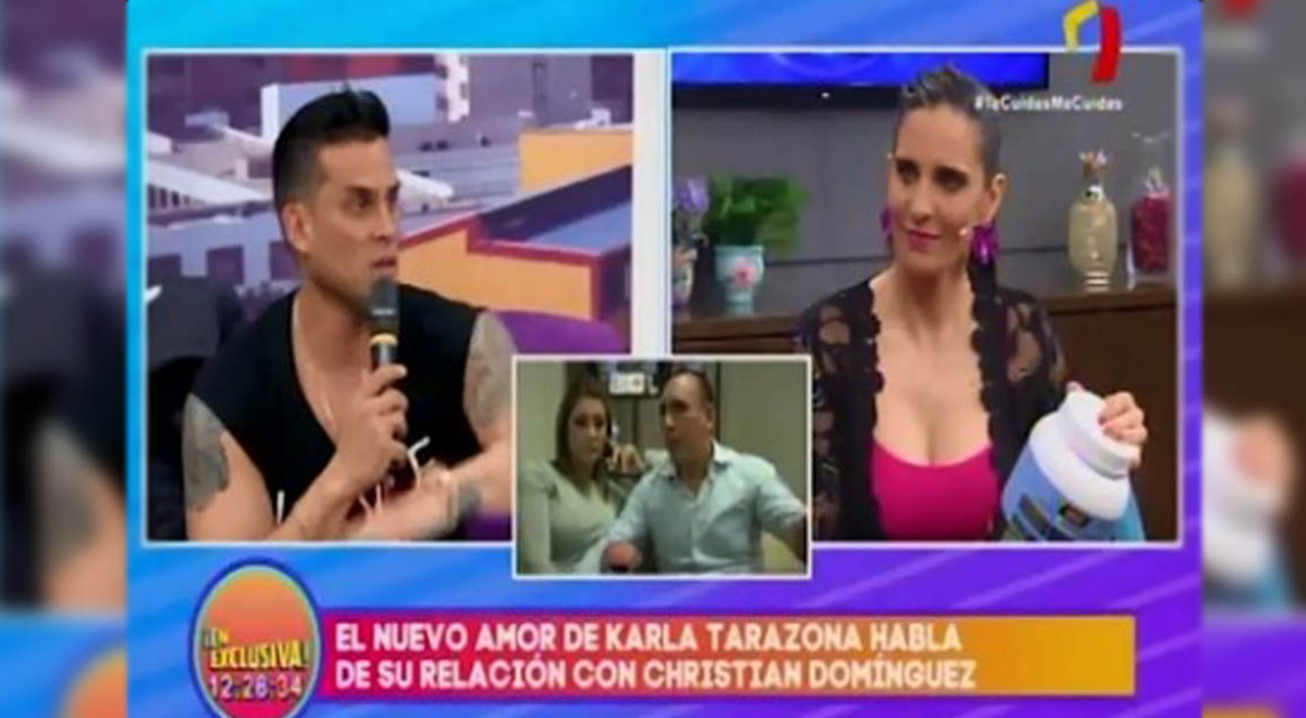 Christian Domínguez tiene algo que decirle a nueva pareja de Karla Tarazona