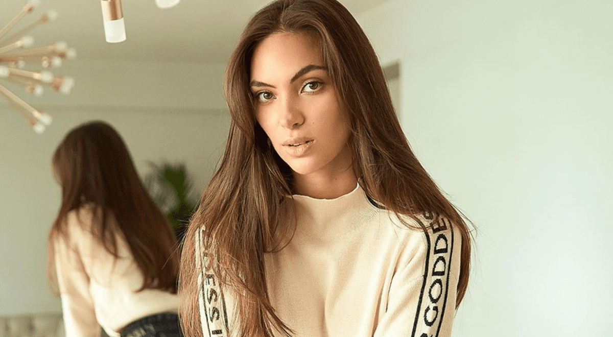 Natalie Vértiz deslumbra con un vestido baby blue ideal para primavera