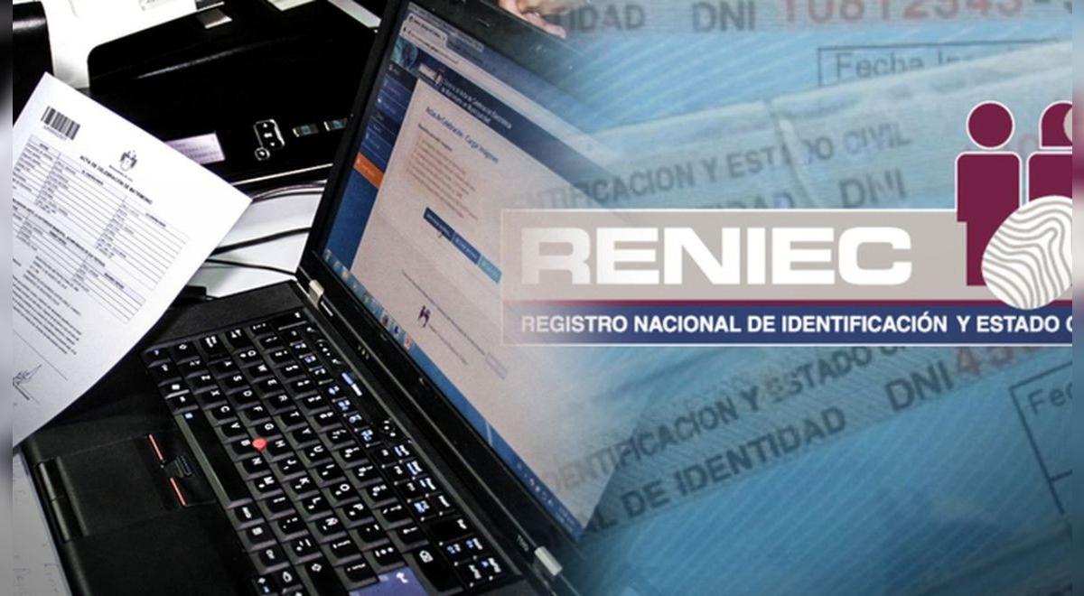 RENIEC: ¿Cuáles son los trámites que se pueden realizar de manera online?