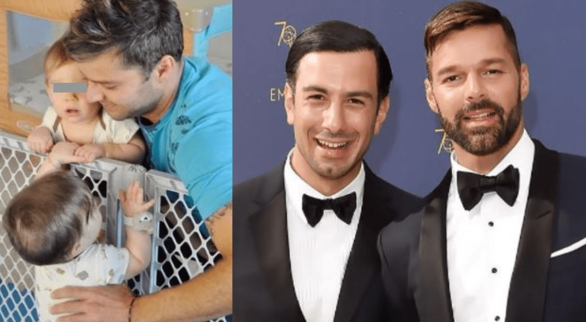 Novio de Ricky Martin enternece al mostrar inédita foto de su bebé Renn