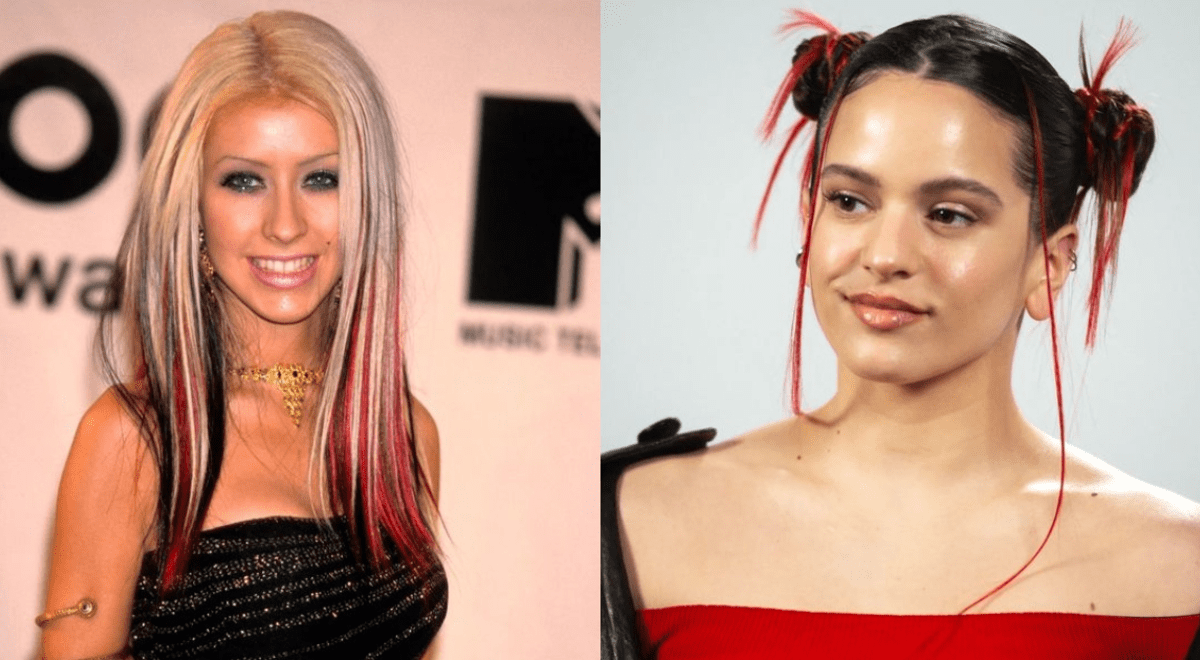 Mechas chunky: El cabello con luces de colores regresa a la lista de ...