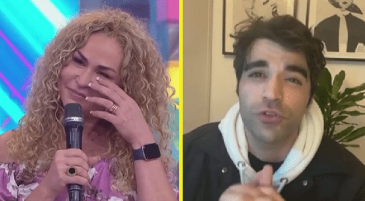 Maryloly López Se Emocionó Y Lloró Por Mensaje De Su Hijo Javier Dulzaides Te Amo 