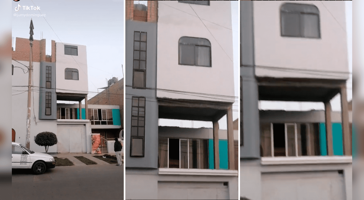 Su hermano no quiso construir el segundo piso, pero idea una peculiar ...