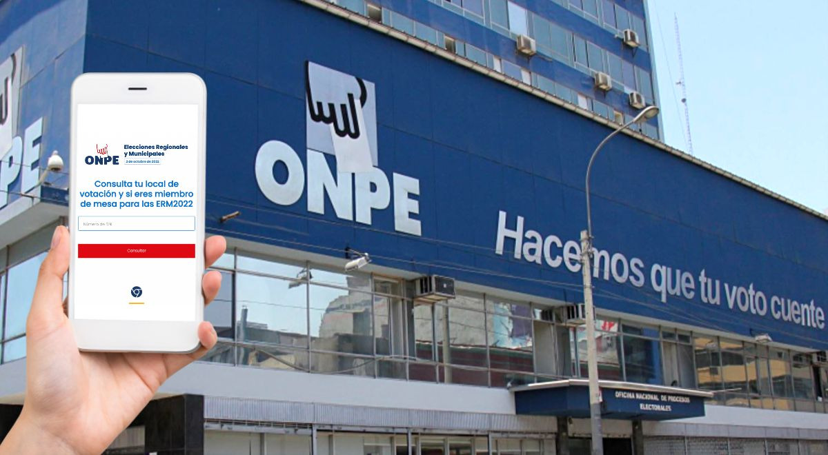 Link oficial de ONPE para conocer tu local de votación en las ... Link oficial de ONPE para conocer tu local de votación en las ...
