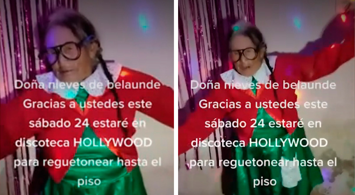 ‘Doña Nieves de Comas’ es el nuevo boom de TikTok: “A reguetonear hasta ...