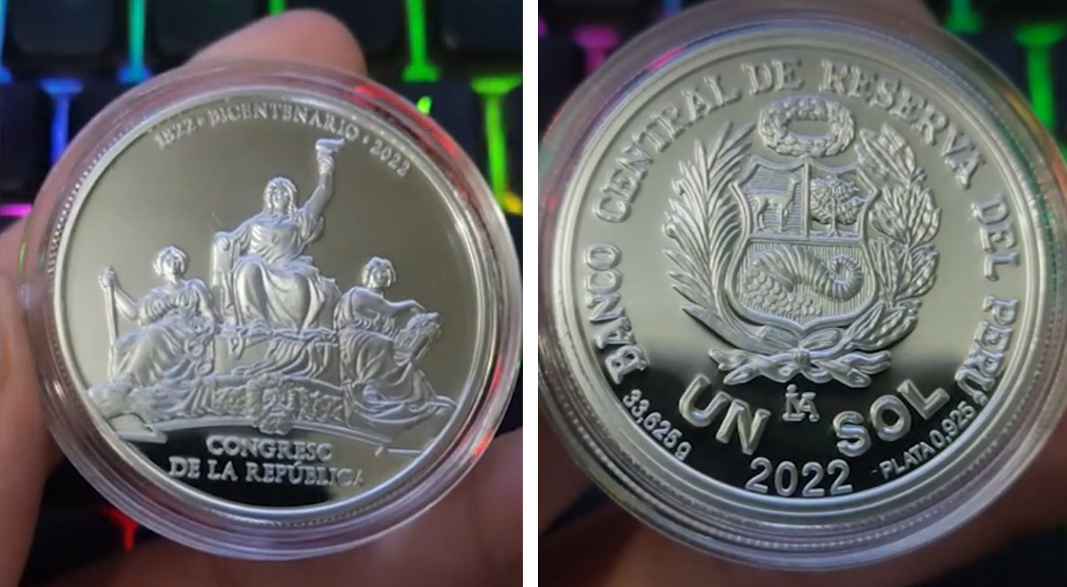 TikTok Viral: moneda conmemorativa de 1 sol ahora vale más de 160 soles