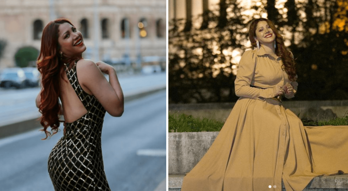 LESLY CASTILLO ostenta sus lujos con un majestuoso VESTIDO EN PEDRERÍA ...