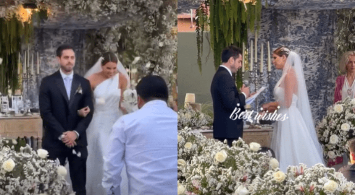 ¡SE CASARON! Valeria Piazza y Pierre Cateriano son OFICIALMENTE marido ...