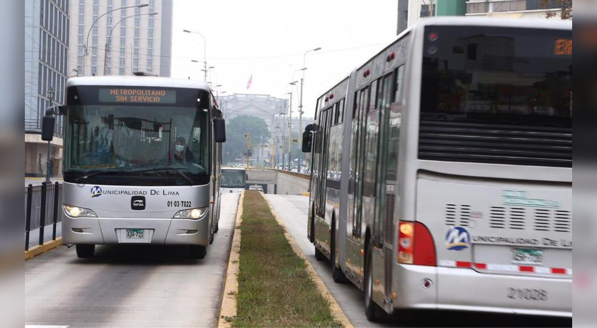 Horarios de Metropolitano por Año Nuevo: ¿qué bus atenderá el 31 de ...