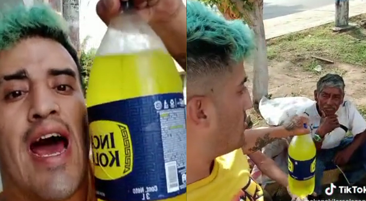 Makanaky regala gaseosa a jardineros que trabajan en pleno calor y ...