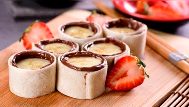 ¡Prepara con tus hijos un delicioso y práctico sushi dulce!