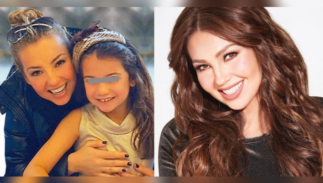 Hija de Thalía sorprende en las redes con su gran parecido a su mamá ...