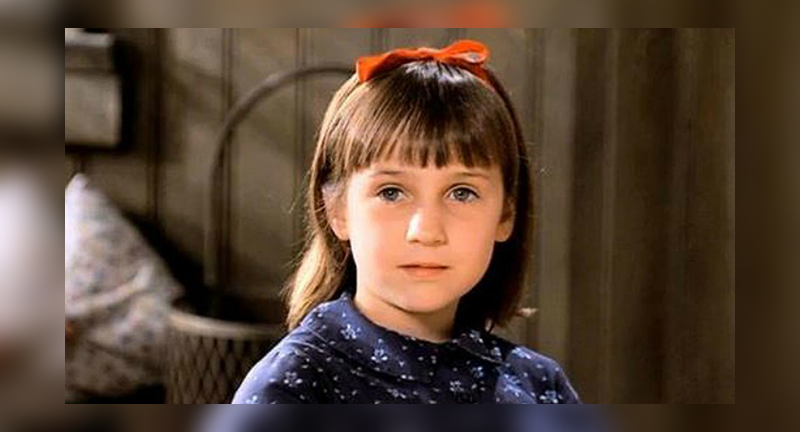 Mira cómo luce la protagonista de “Matilda” tras 22 del estreno de la ...
